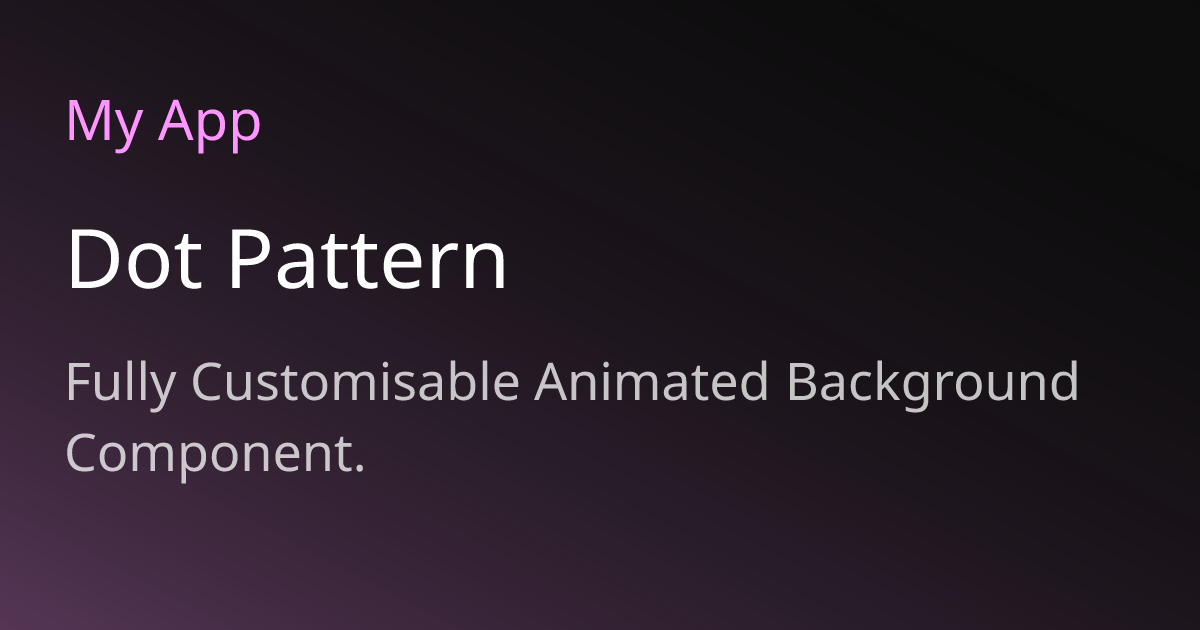 Dot Pattern - Theta UI